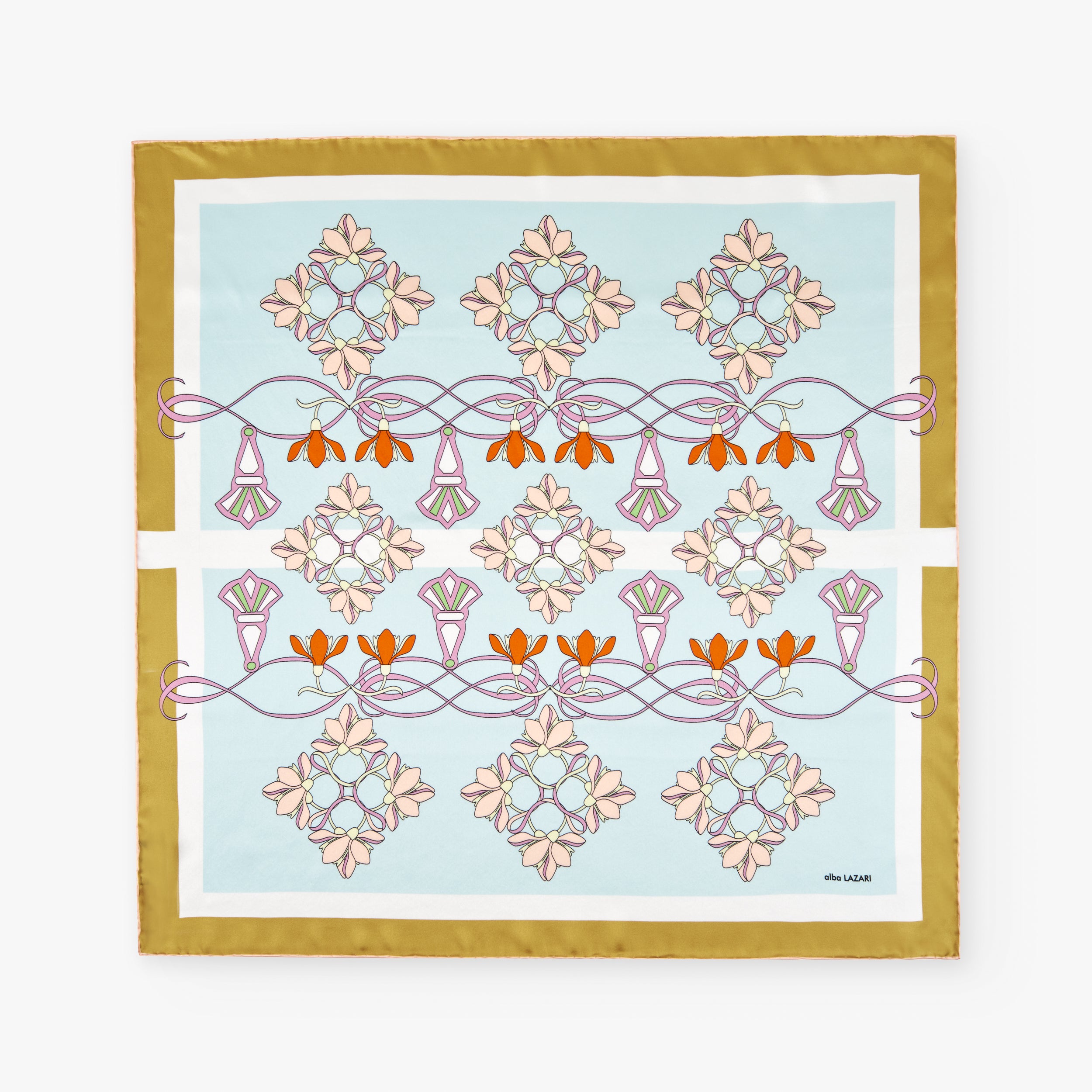 BLUE 70 SILK FOULARD
